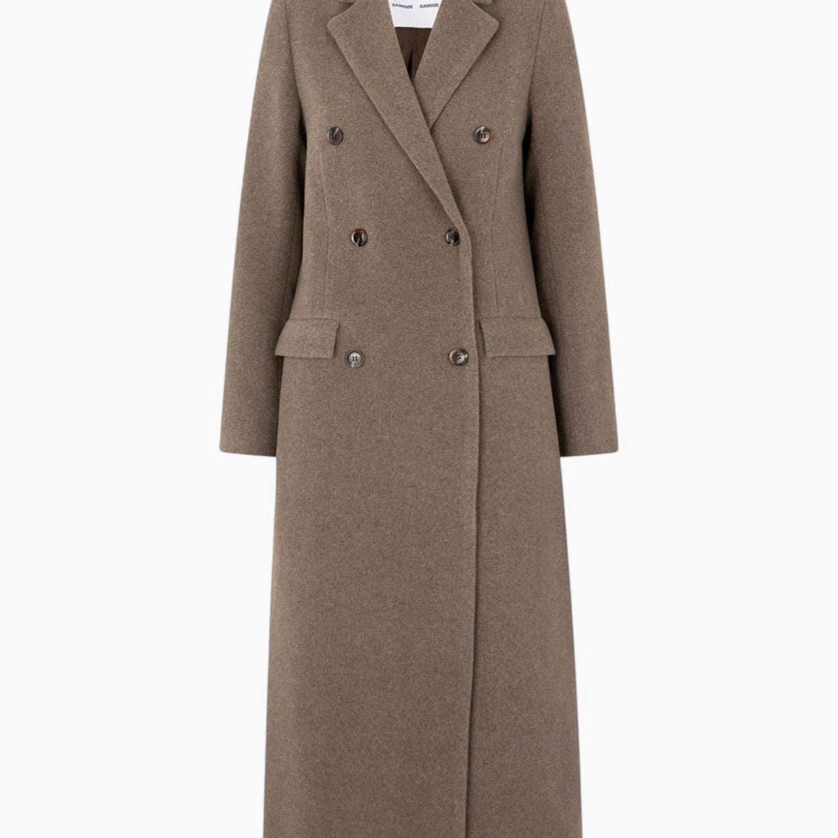 Samsøe Samsøe Falcon Coat 11104 - vitruta